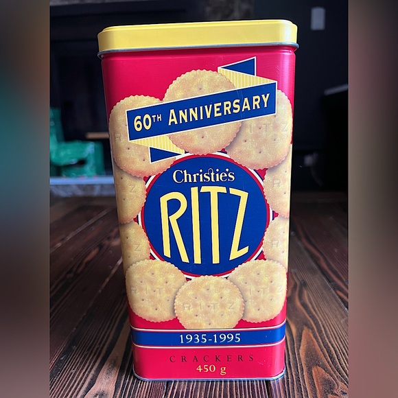 Kitchen | Christie Ritz 6th Anniversary Edition Tall Cracker Tin ...